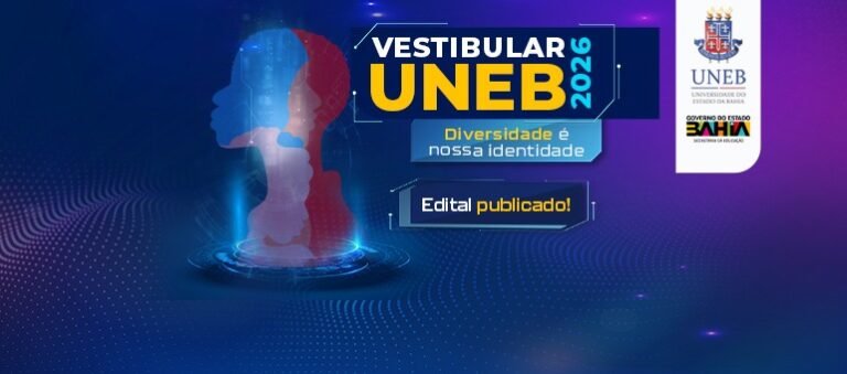 UNEB publica edital do Vestibular 2026; inscrições de 16 de setembro a ...
