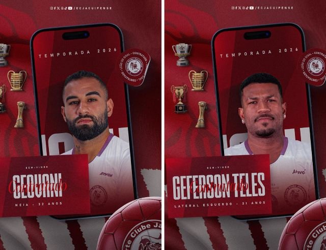 Jacuipense acerta contratações de Geovani e Geferson Teles para a ...